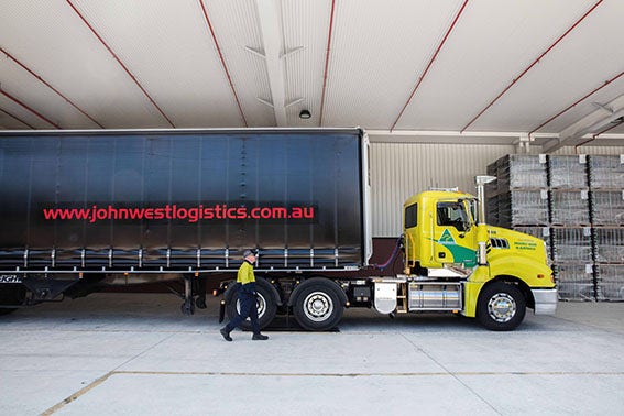 Livery Delivery at John West Logistics