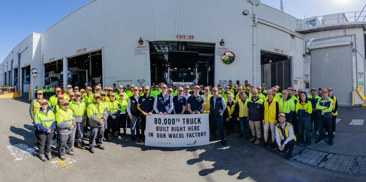 80,000th Wacol-built truck delivered to MLG